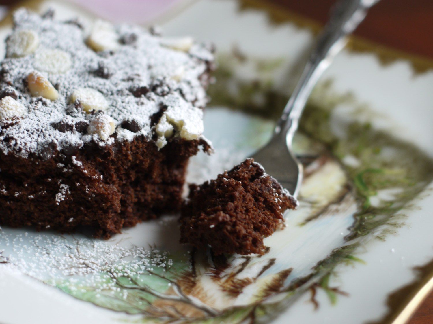 Chocolate Pan Cake ~ Sprouted Wheat Flour – SpoonGood